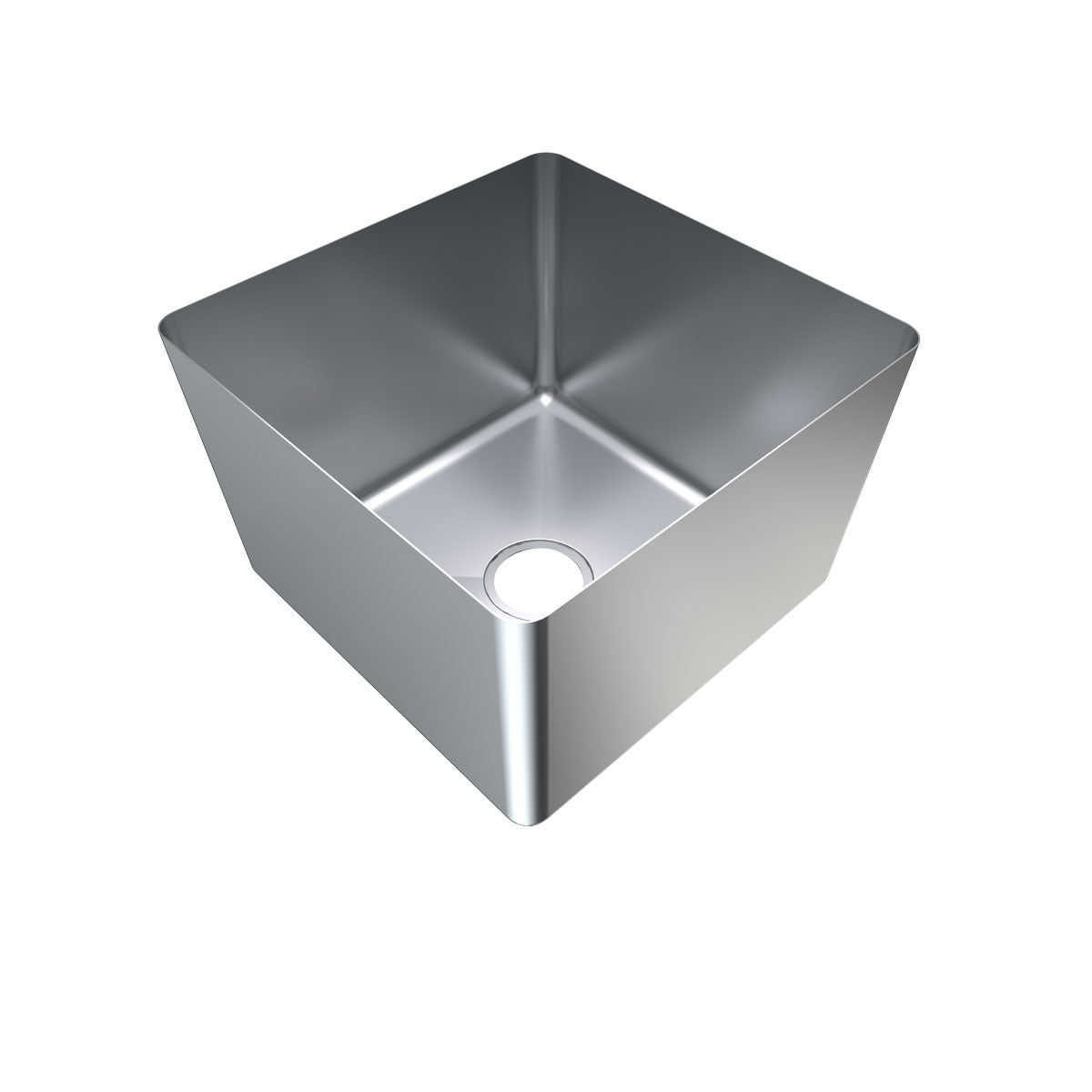 3monkeez 1.2mm Premium Hand Fabricated Sink Bowl, 450x450x300 HF17